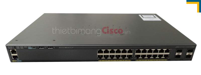 Cisco WS-C2960X-24TS-L Catalyst 2960-X 24 GigE, 4 x 1G SFP, LAN Base ...